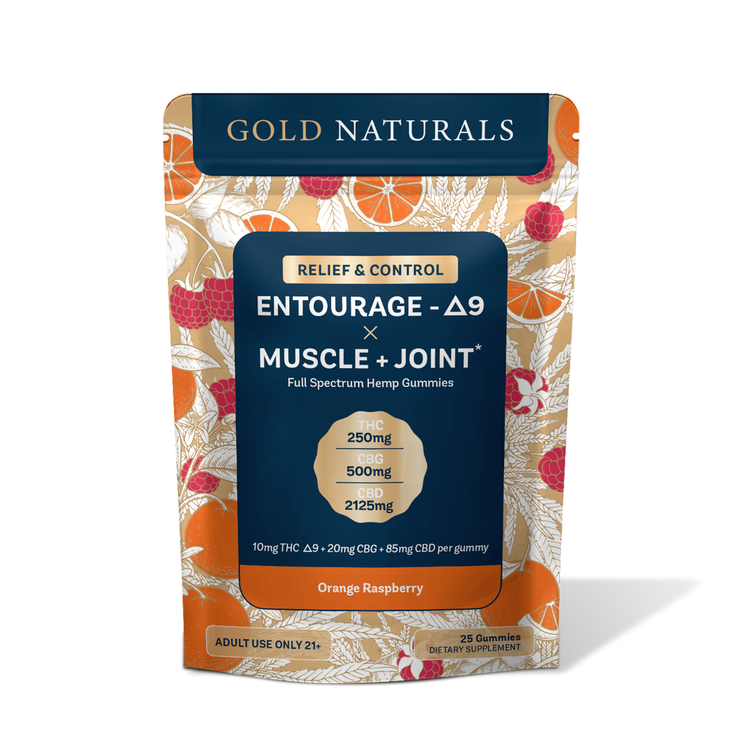 Muscle + Joint - Gold Naturals - Full Spectrum CBD Gummies, Oils ...