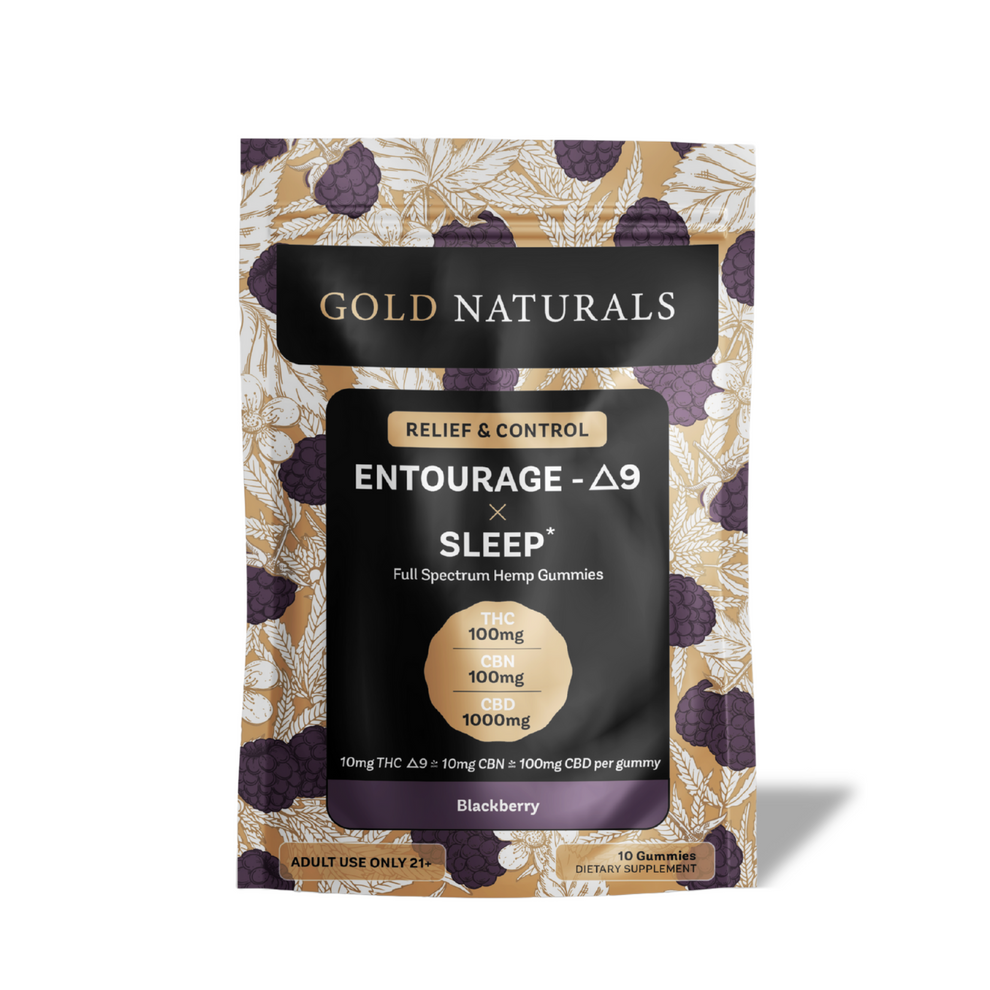 10mg Entourage THC Sleep Gummies | Restful Sleep Support