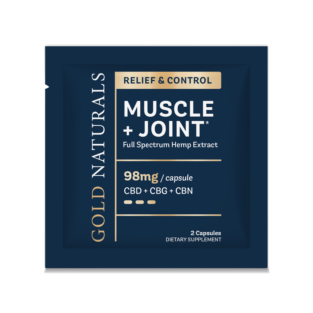 Muscle + Joint - Gold Naturals - Full Spectrum CBD Gummies, Oils ...